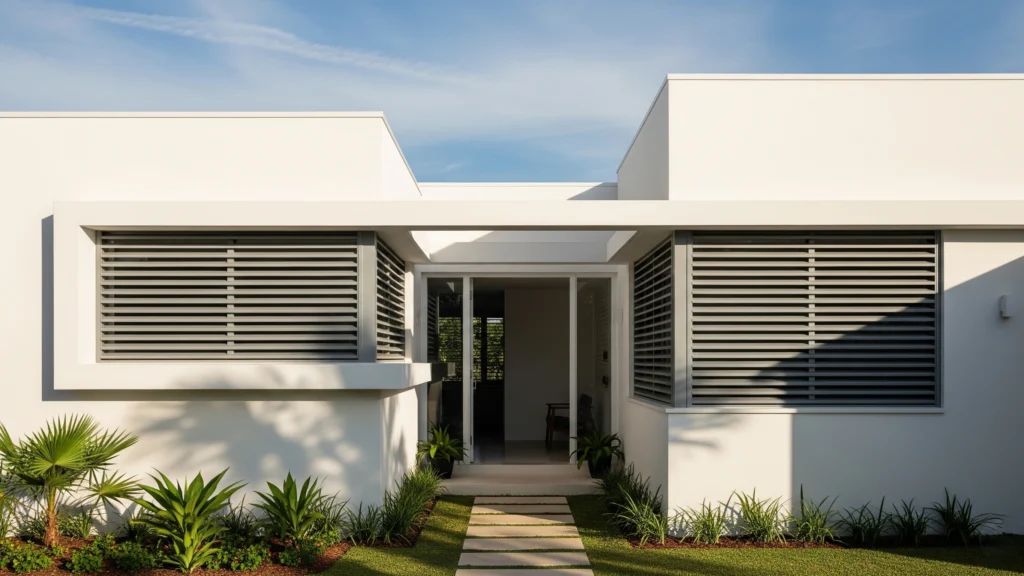 Cek Inspirasi Jendela Jalusi Aluminium Rumah Jadi Sejuk & Estetik - Alfalum